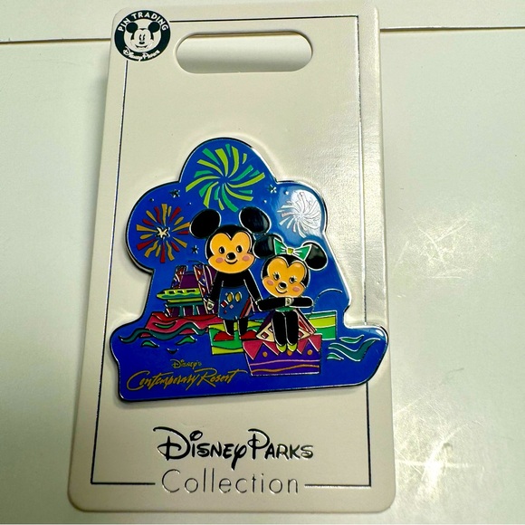 Disney | Accessories | Nwt Disney Pin Contemporary Resort Mickey And ...